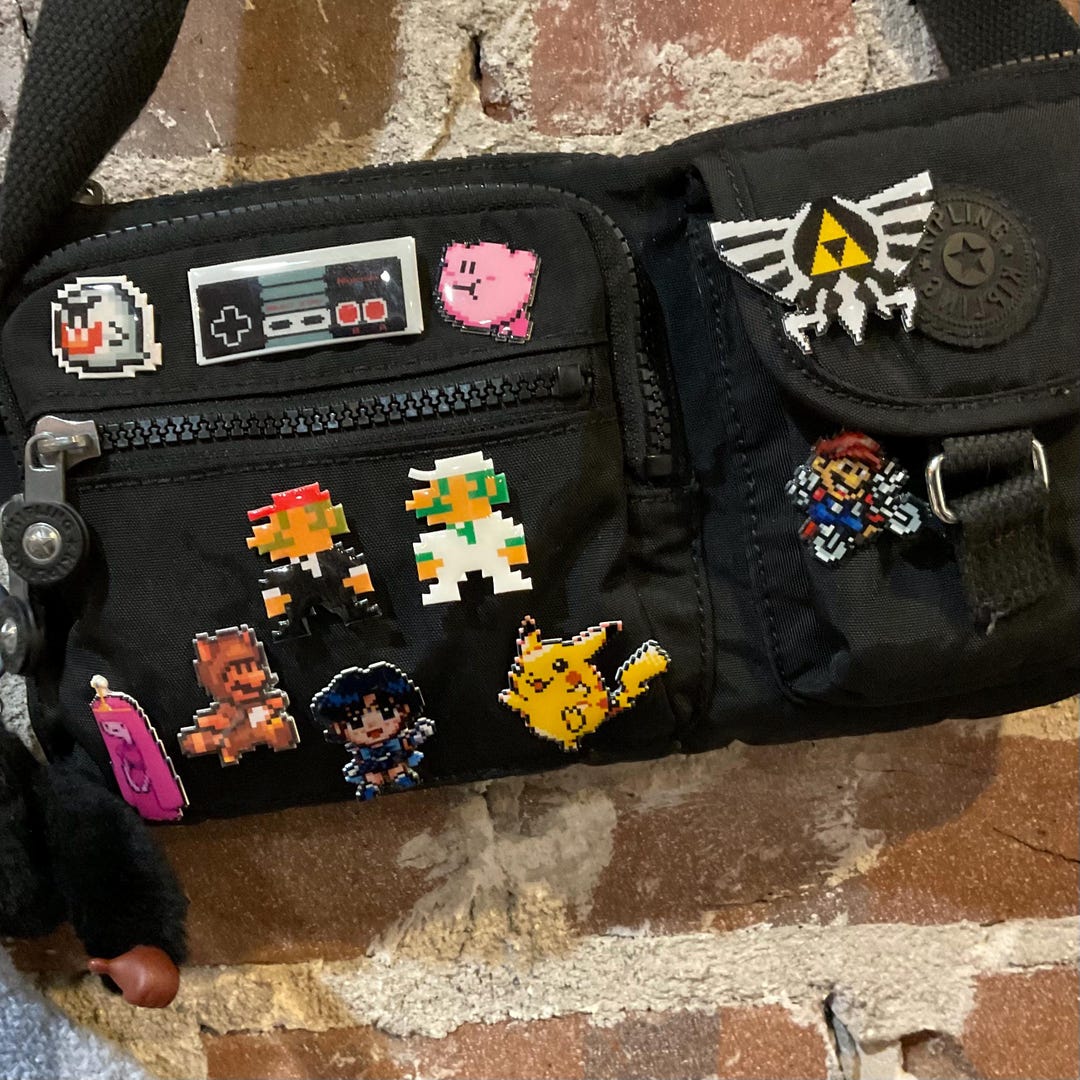 Super Tuxedo Mario Pin // Tuxedo Mario // Nintendo Hat Pin // Retro ...