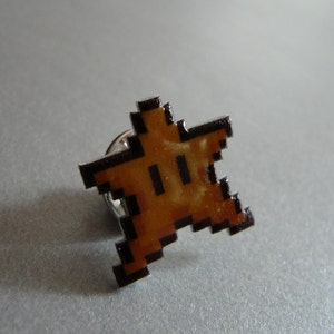 Super Mario 3 Invincible Star Pin // Nintendo Hat Pin // Tie Tack ...