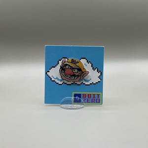 Wario Pin // Wario Face Pin // Super Mario Pin // Nintendo Hat Pin ...
