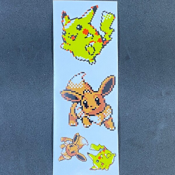 Pikachu Phone Sticker - Etsy