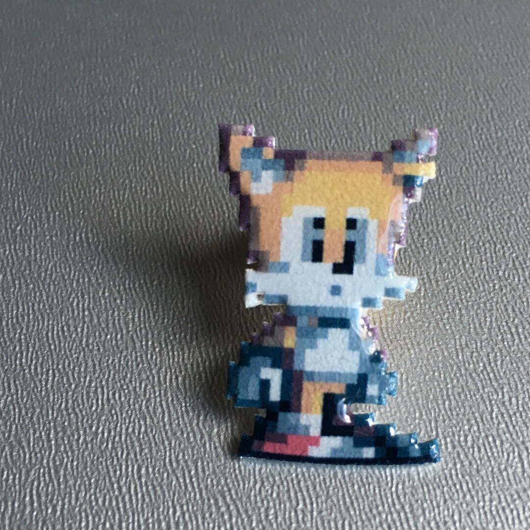 Tails Sonic the Hedgehog Pin - Etsy