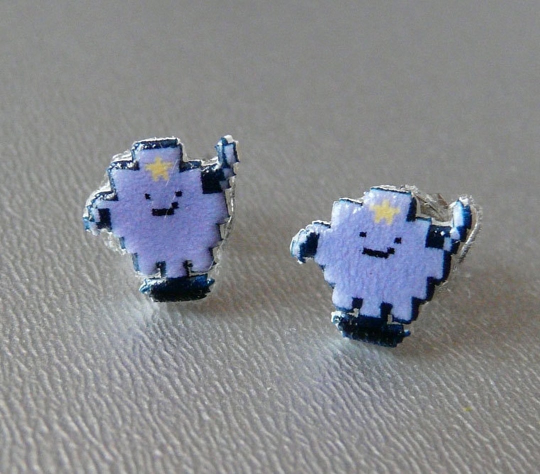 Slump on My Lumps - Adventure Time Lumpy Space Princess Stud Earrings ...