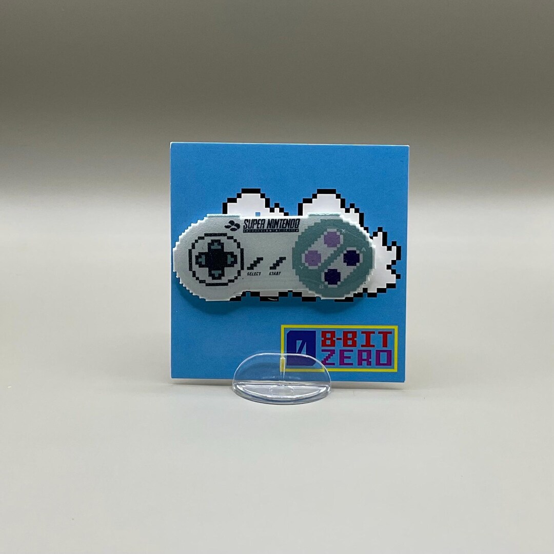 SNES Controller Pin // SNES // Retro Lapel Pin // Gamer Pin // Nerdy ...