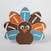 Customizable Football Turkey Decor | 3D Printed Thanksgiving & Game Day ...