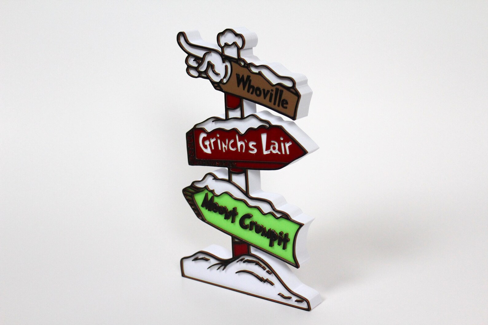 Holiday Direction Sign – Grnch’s Lair, Whovill & Mount Crumpit – Funny ...