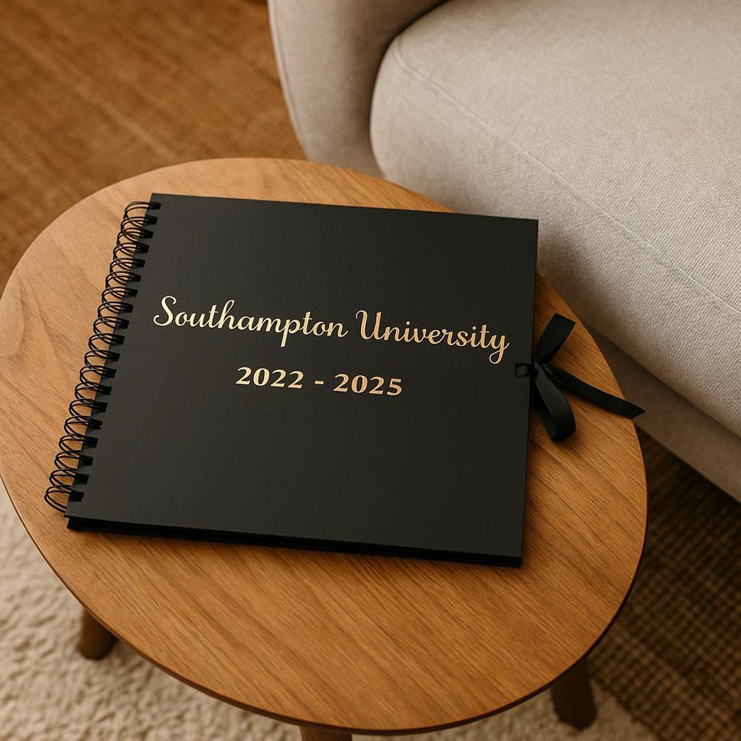 Personalised Graduation Scrap Book | Custom Craftbook | Spiral-bound ...