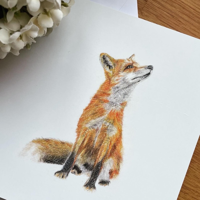 Hand Drawn Cards - Etsy