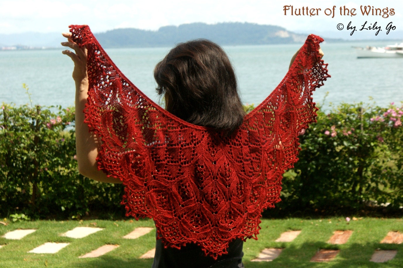 Flutter of the Wings Knitting Shawl Pattern in PDF - Etsy