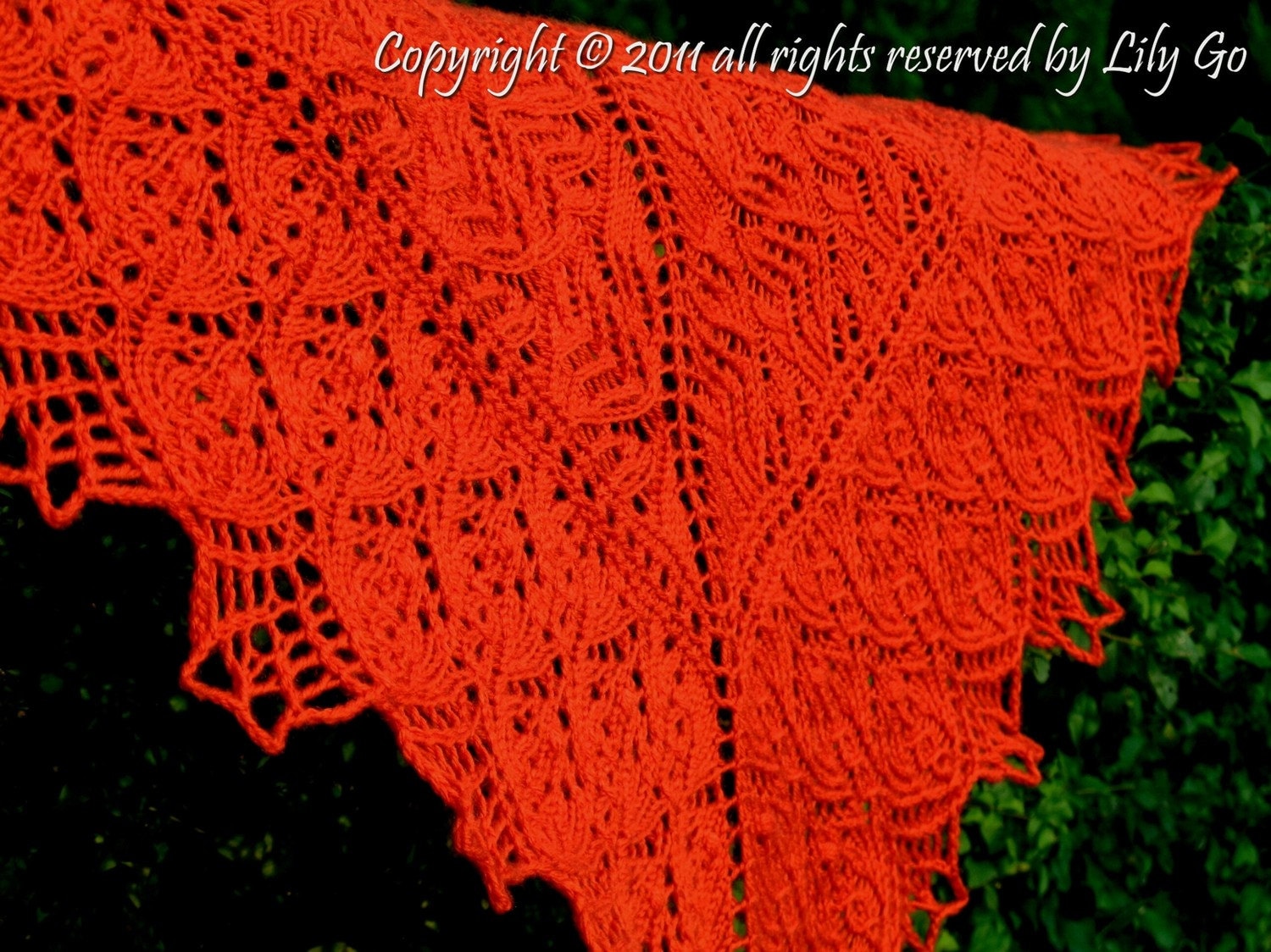 Narnia Knitting Shawl Pattern in PDF - Etsy