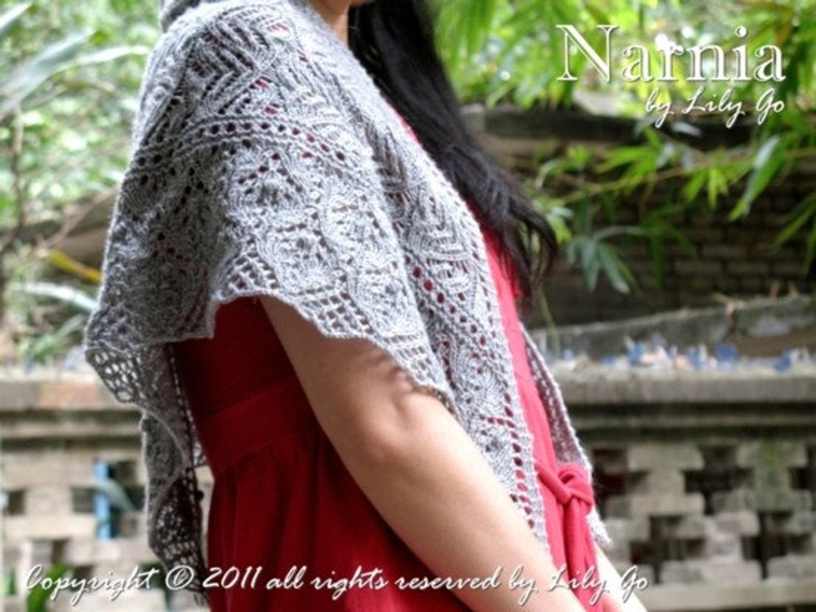 Narnia Knitting Shawl Pattern in PDF - Etsy