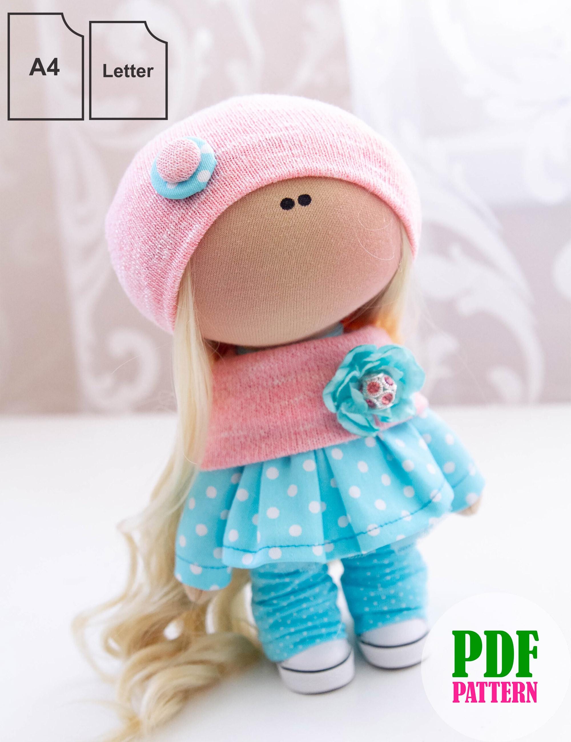Rag Doll Pattern PDF Instant Download Sewing - Etsy