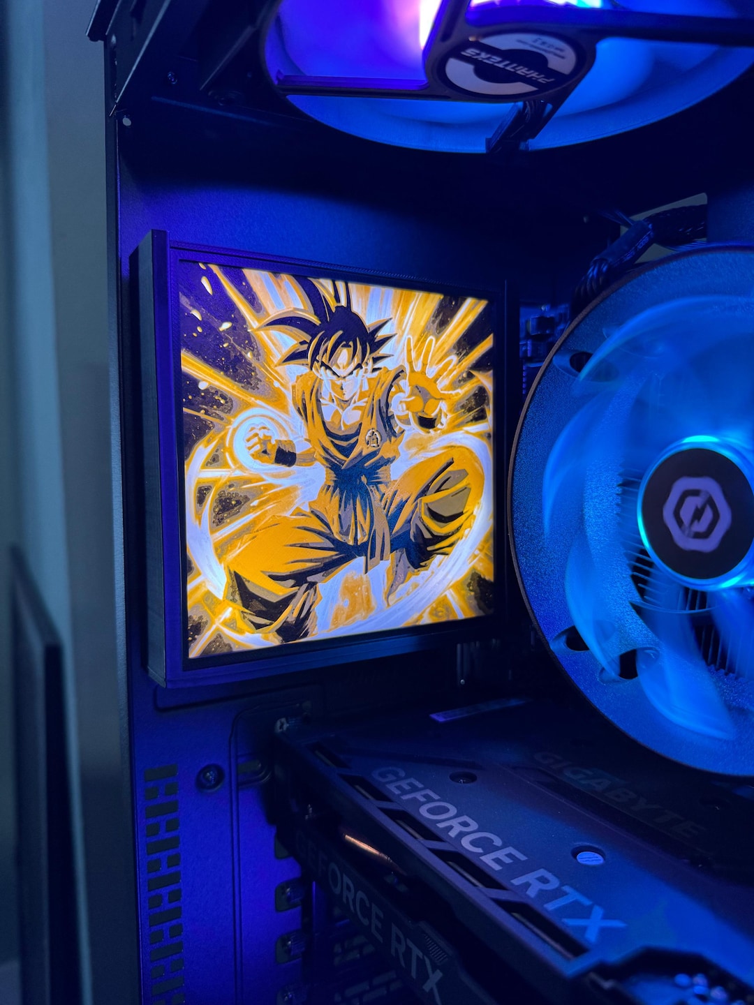 Goku Inspired (120mm) Fan Replacement - Etsy