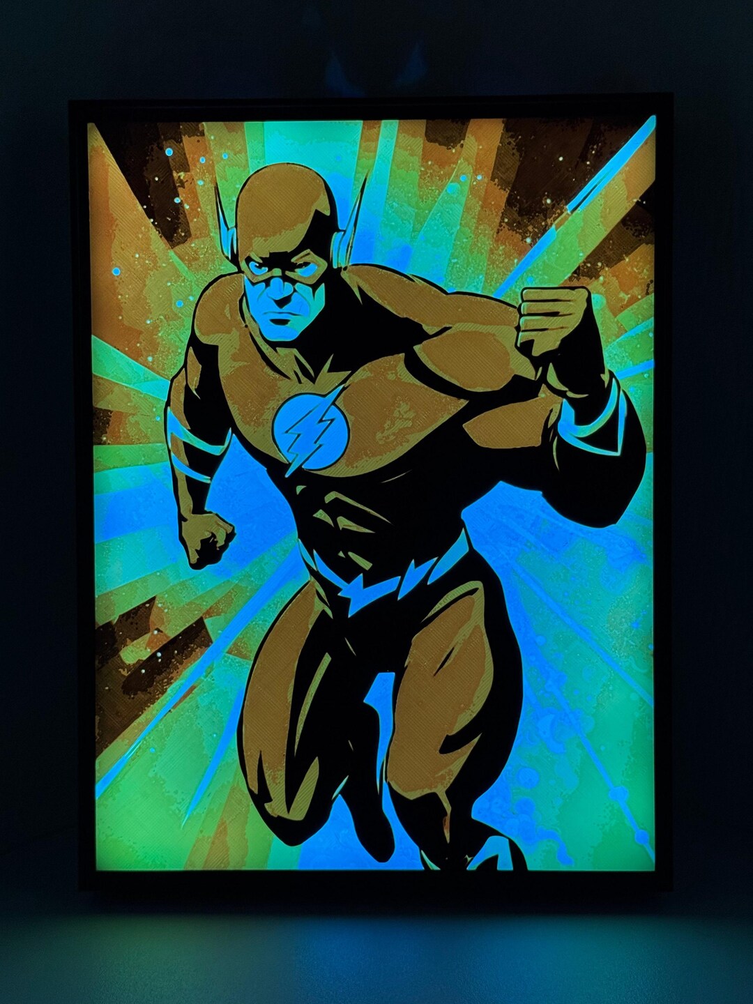 The Flash Inspired Lightbox - Etsy