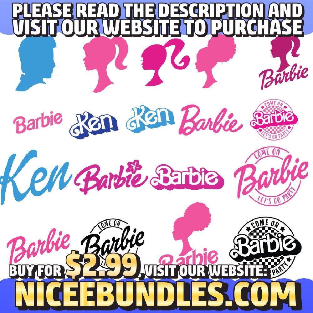 Dolly SVG Bundle for Cricut and Sublimation, Clipart Digital Designs ...