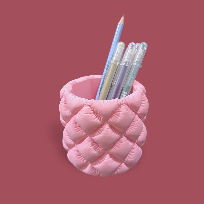 PUFF Pen/pencil Holder 3D Printed Pencil Holder - Etsy