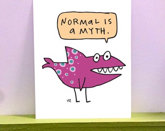 Normal is a Myth - Etsy
