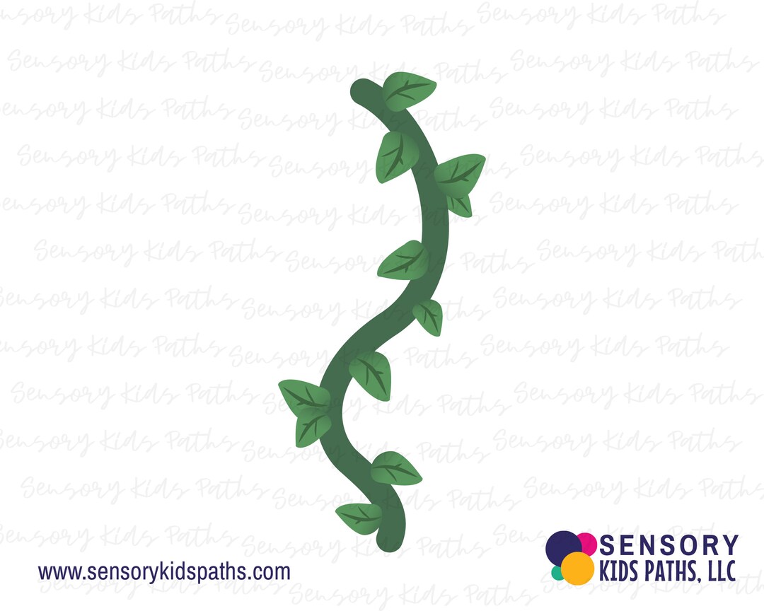 Garden Walking Vine Sensory Path Decal Set - Etsy