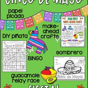 FUN Cinco De Mayo Lesson for Kindergarten! - Etsy