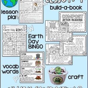 COMPLETE 5-day Earth Day Kindergarten Unit! - Etsy
