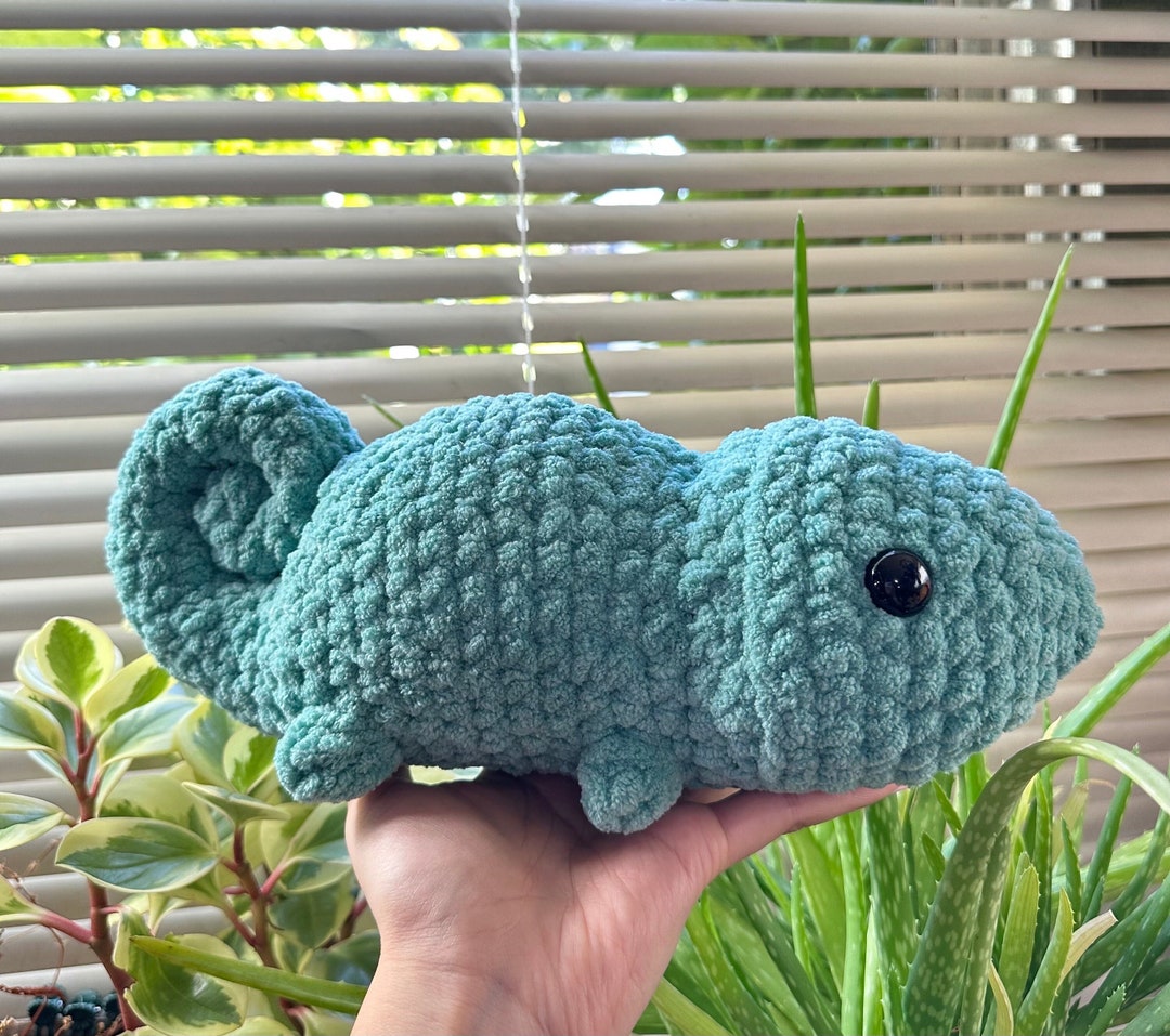 Chameleon Lizard Crochet Plush Amigurumi - Etsy