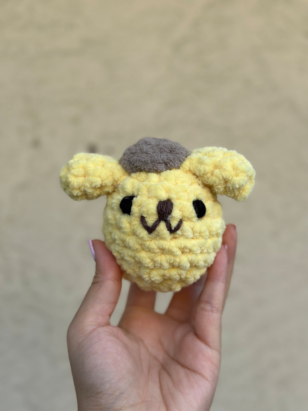 Mini Small Cute Pompompurin Crochet Plush Amigurumi - Etsy