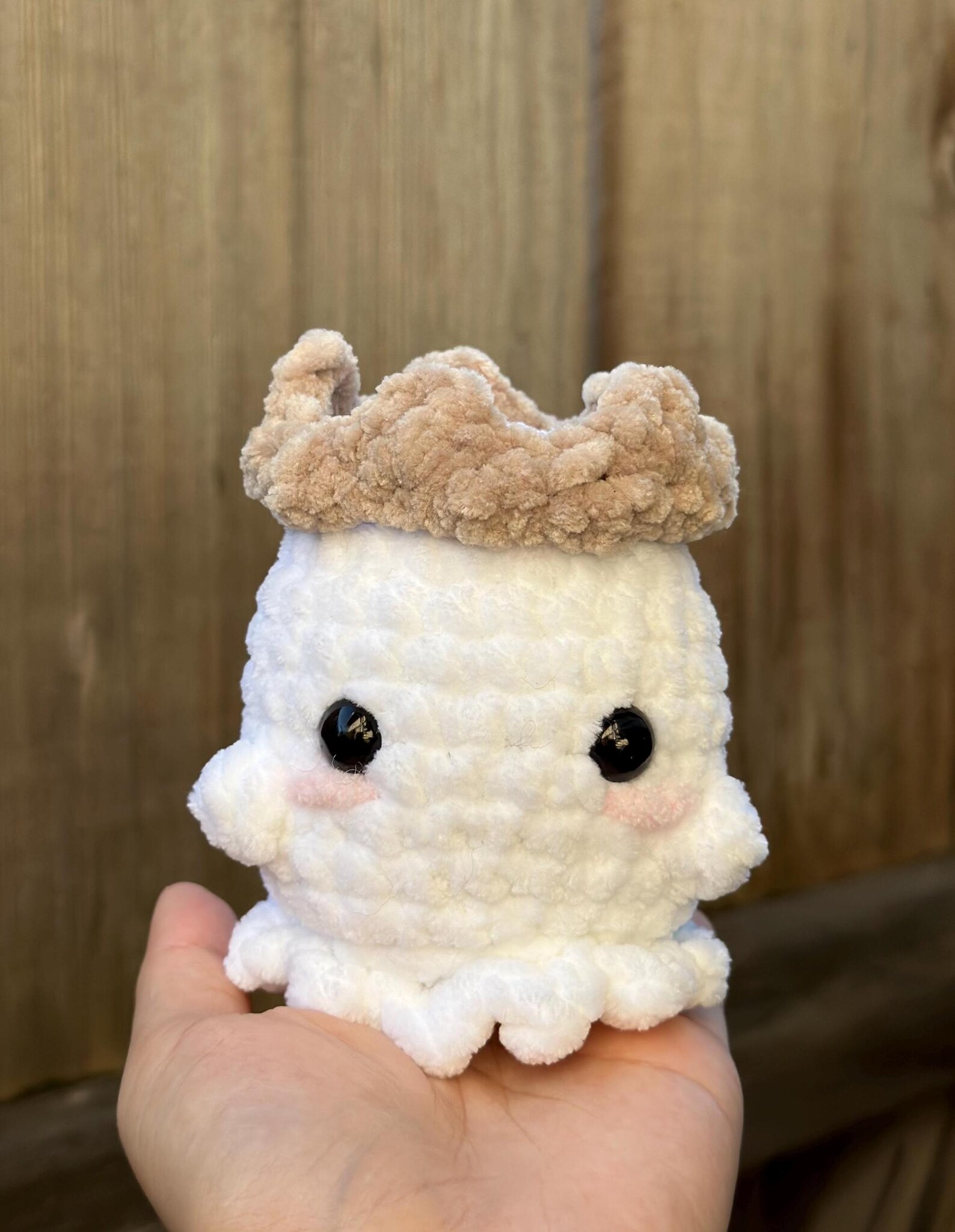 Mini Crocheted Ghost With Hats Plushie Amigurumi Halloween - Etsy