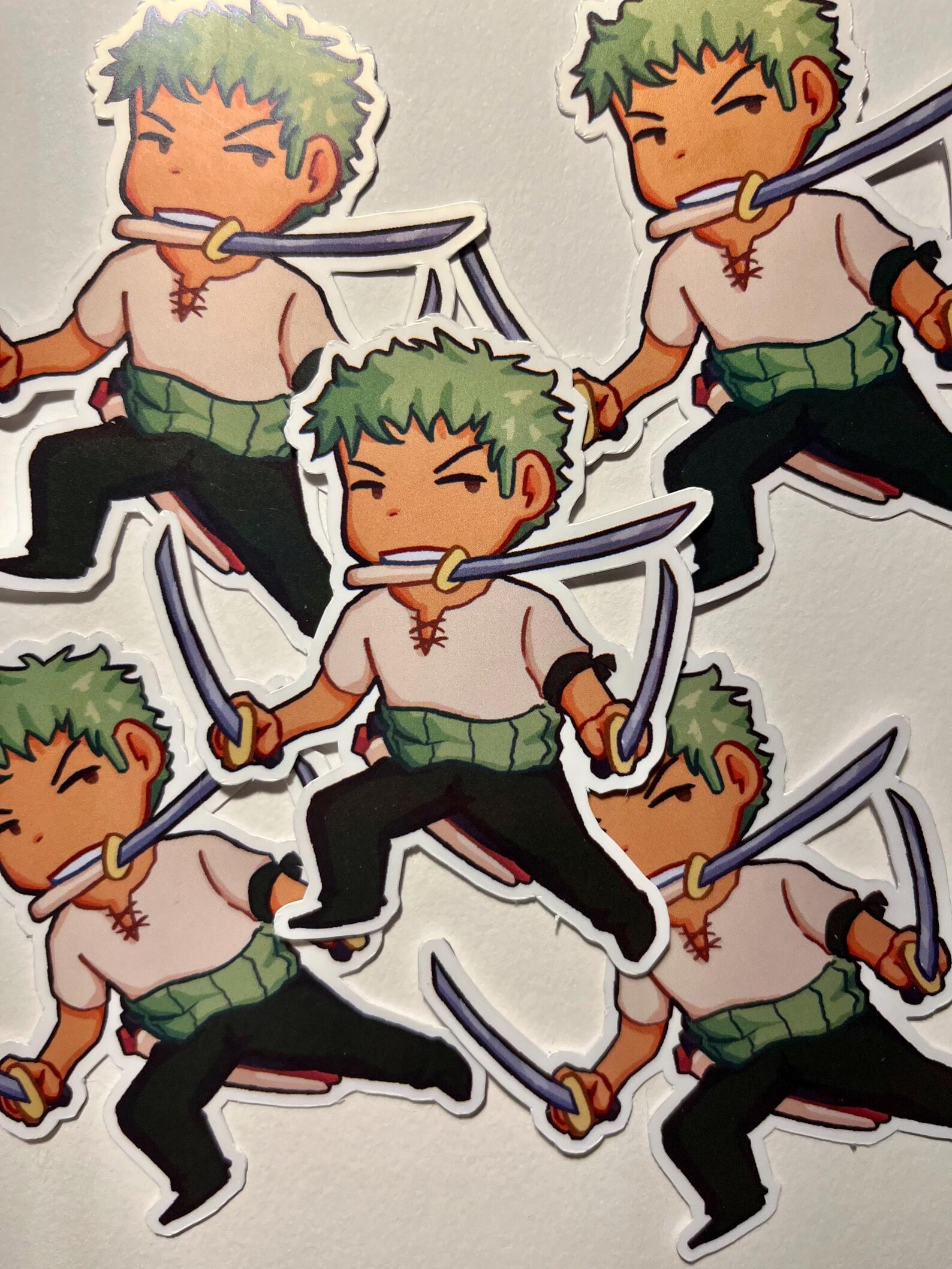 One Piece Stickers | 3-in. Straw Hat Stickers | Straw Hat Pirates Decor ...