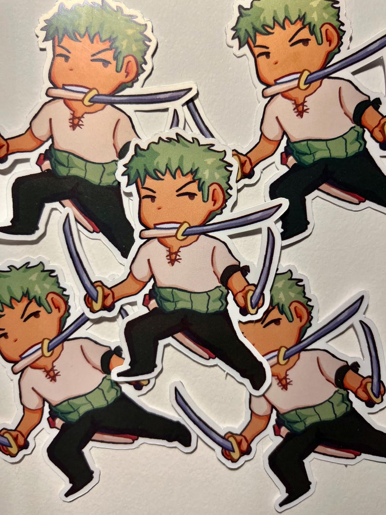 One Piece Stickers | 3-in. Straw Hat Stickers | Straw Hat Pirates Decor ...