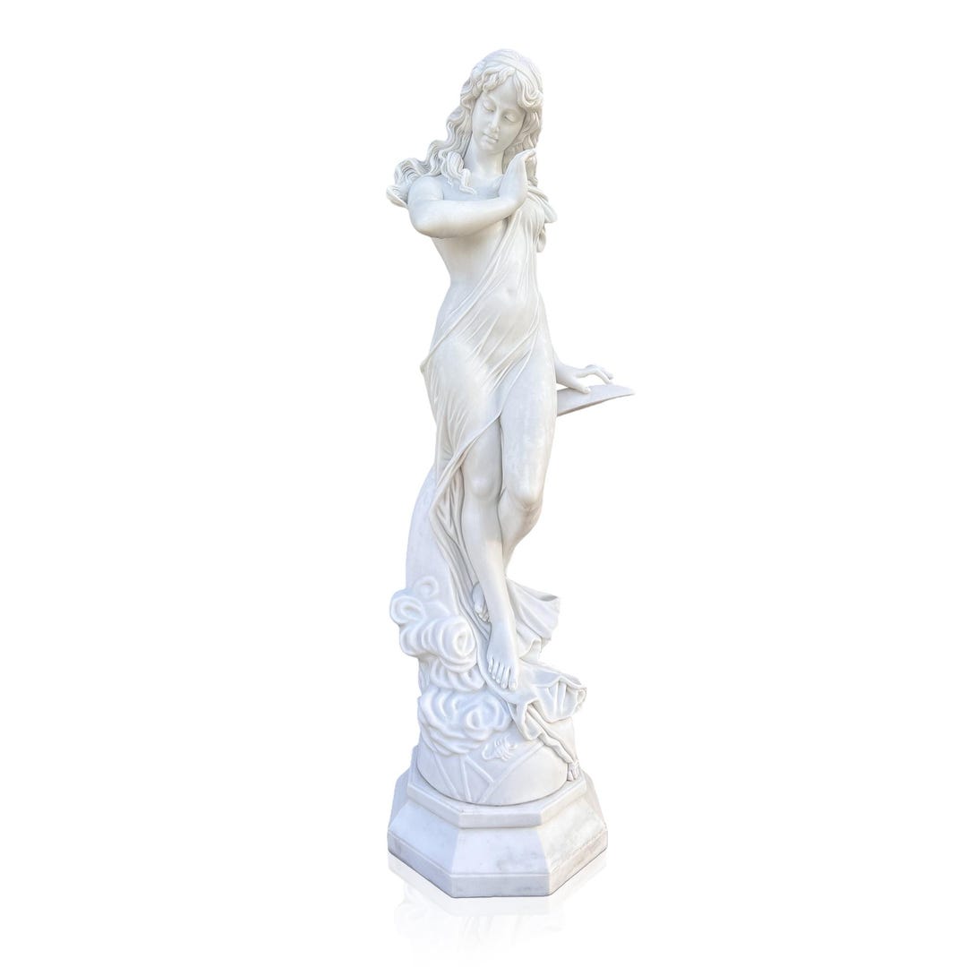 Goddess of Grace – Hand-carved White Marble Statue of Aphrodite - Etsy