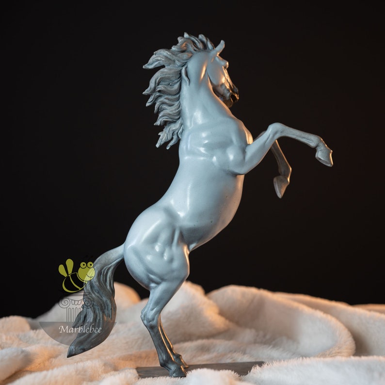 Bronze Statue of Prancing Horse Capture the Motion - Etsy