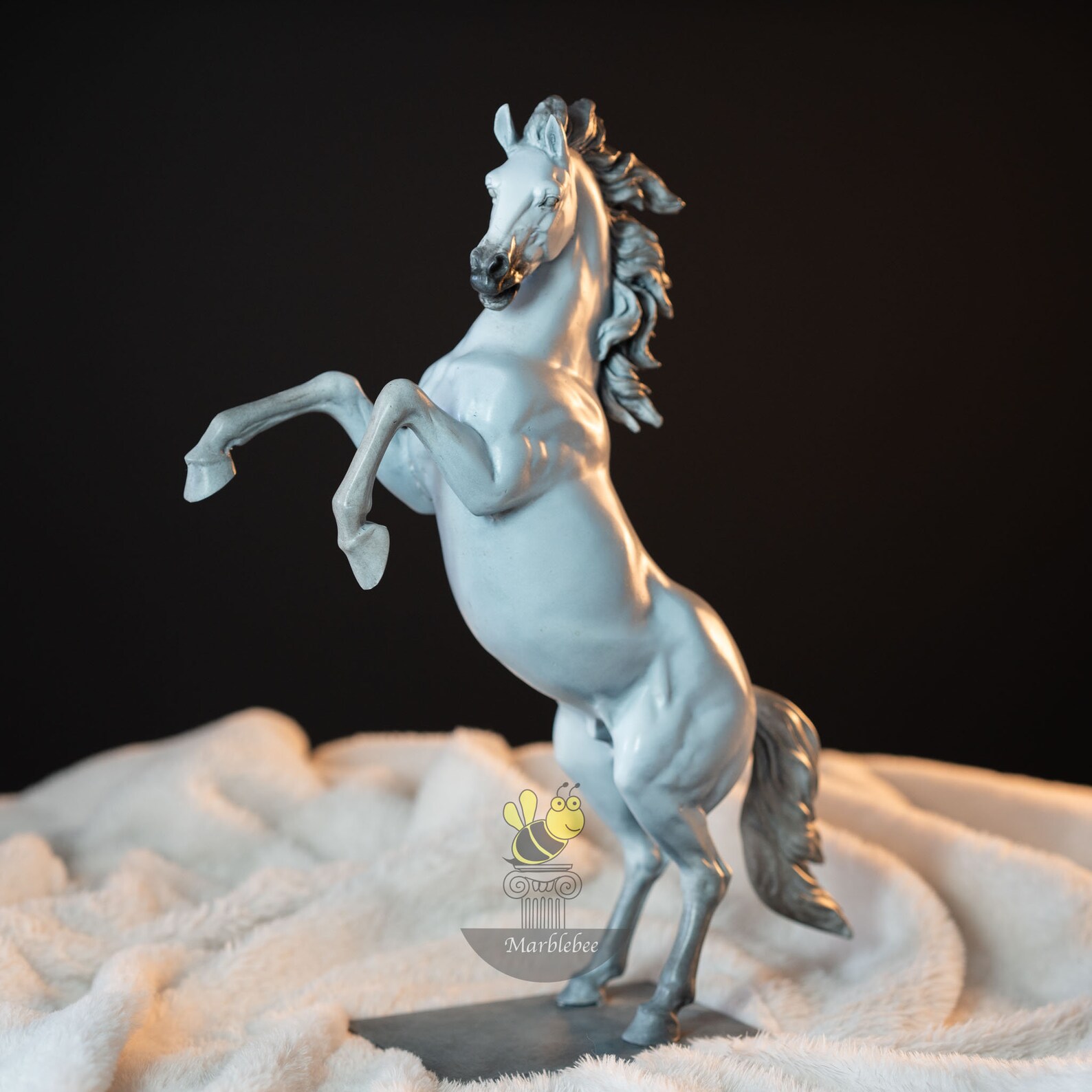 Bronze Statue of Prancing Horse Capture the Motion - Etsy