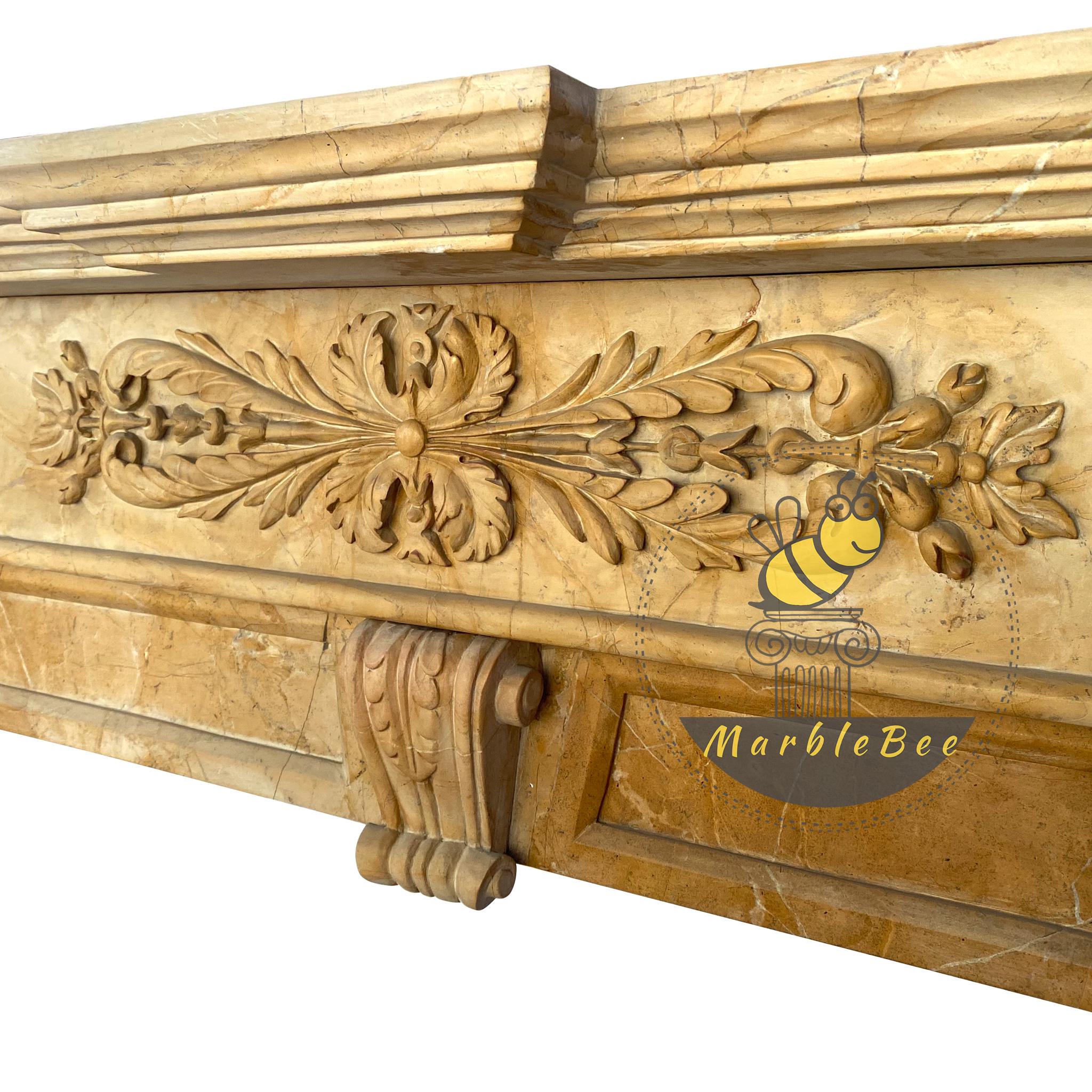 Carving Customizable Corbel Fireplace Surround - Etsy