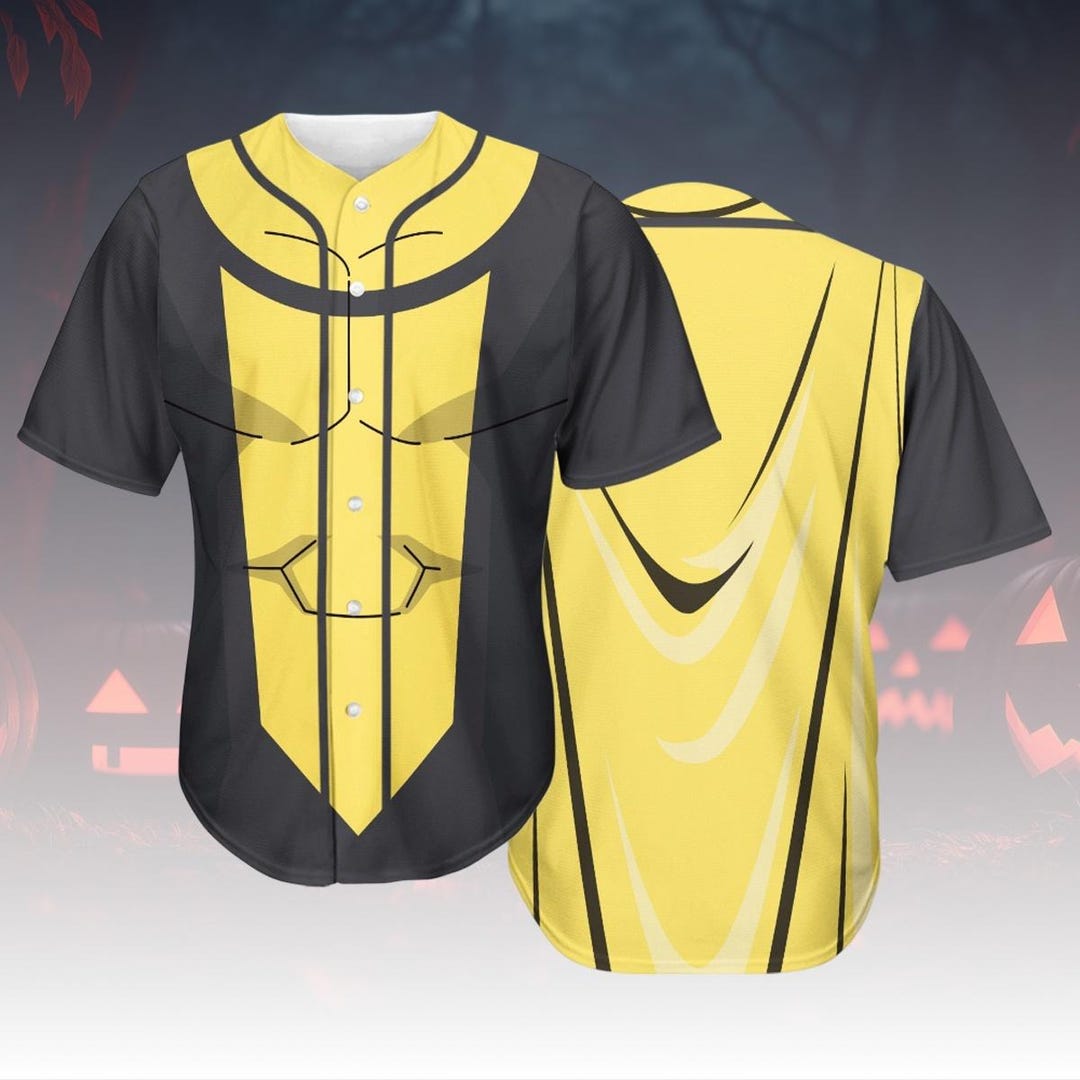 Invincible Mark Costume Baseball Jersey, Comic Superhero Cosplay Shirt ...