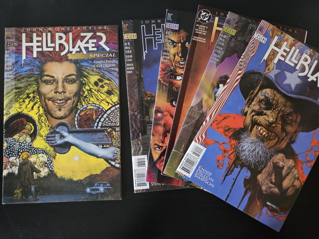 Hellblazer John Constantine Dc/vertigo Comic - Etsy