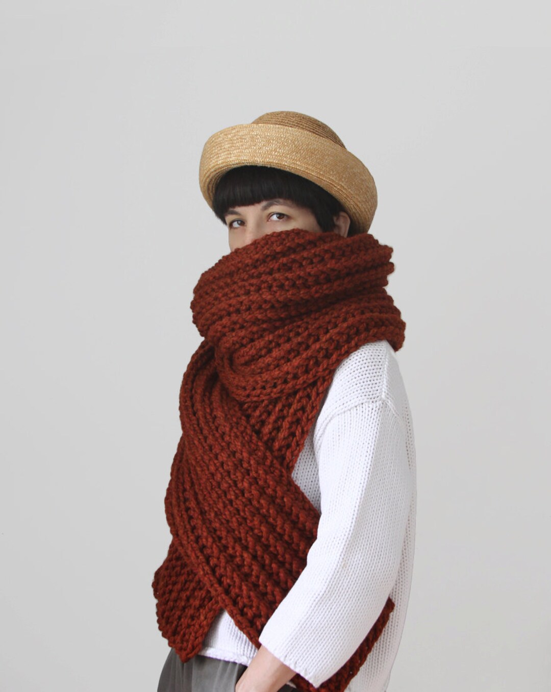 The Soopascarf in Crisp Autumn Leaves - Etsy