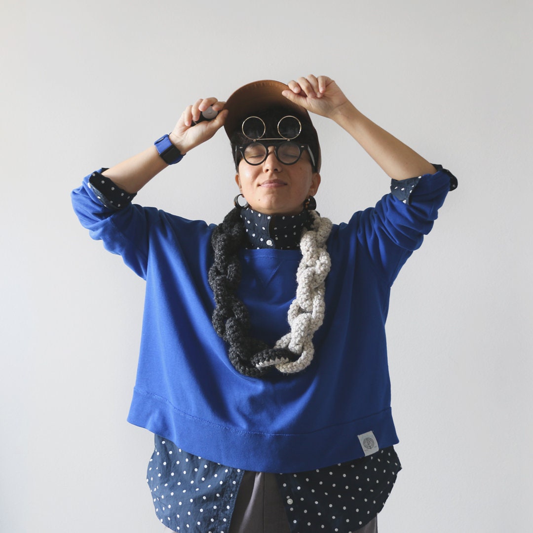 Half Chain, Half Amazing. Dookie Chain in Earl Grey and Oatmeal - Etsy