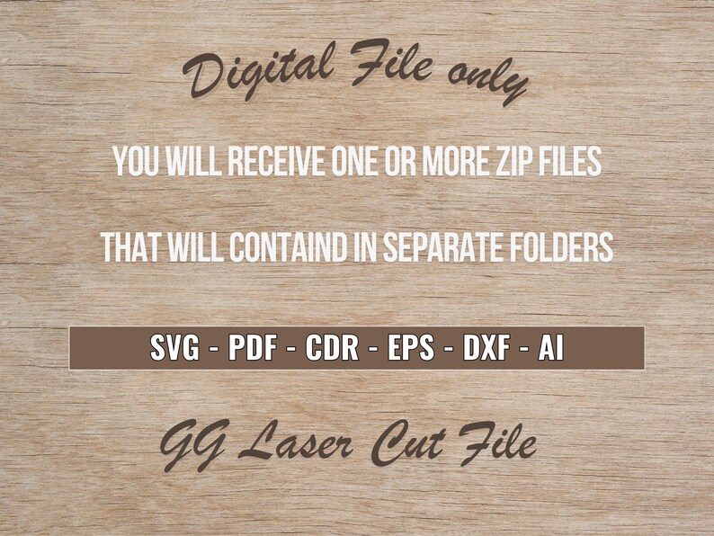 Laser-cut File Box With 8 Drawers 3mm Wooden Desktop Organizer SVG Digital Download DIY Laser ...