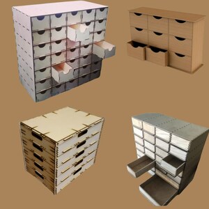 Digital Desk Organizer Bundle: 72 Laser-cut & Engraved SVG Designs ...
