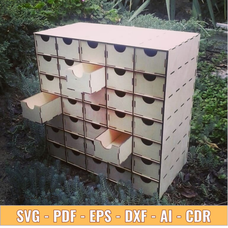 Wooden Drawer Cnc - Etsy