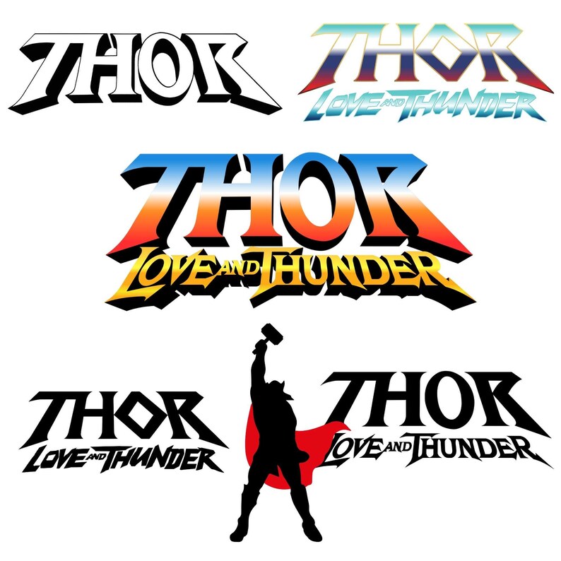 Thor SVG Bundle Ragnarok Clipart & Superhero Designs High-quality PNG ...