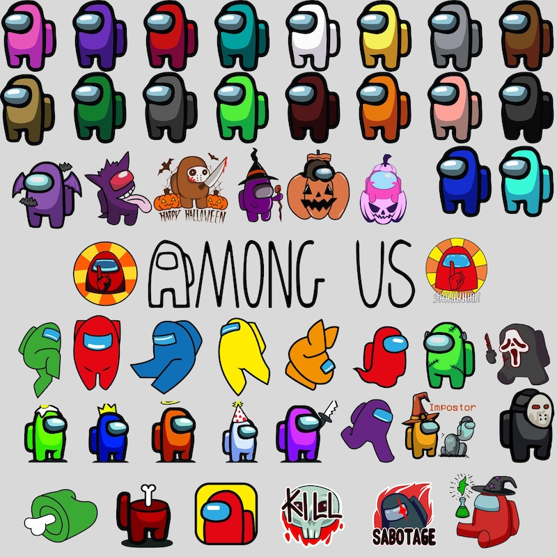 Among Us Sticker - Etsy