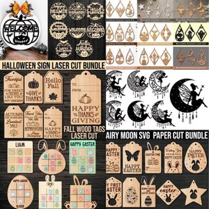 Laser Cut Mega Bundle: 2500+ Engraving SVG Files for CNC - Multi-layer ...