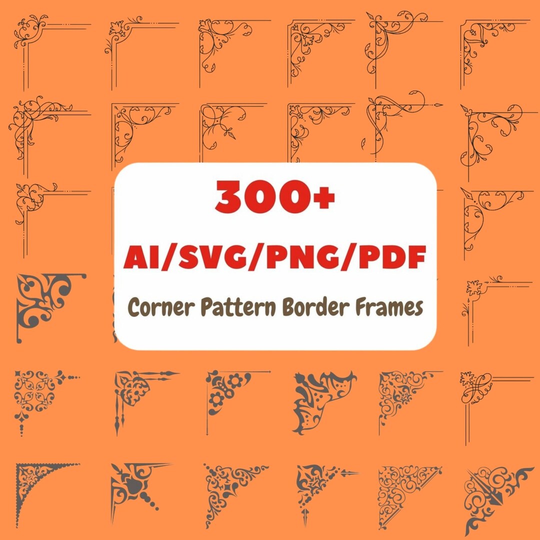 Wall Decor Frames Door Corner Topper Bundle: Wood Metal Laser Cut ...