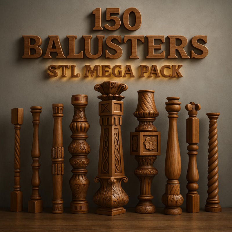 Vintage Stair Balusters - Etsy UK