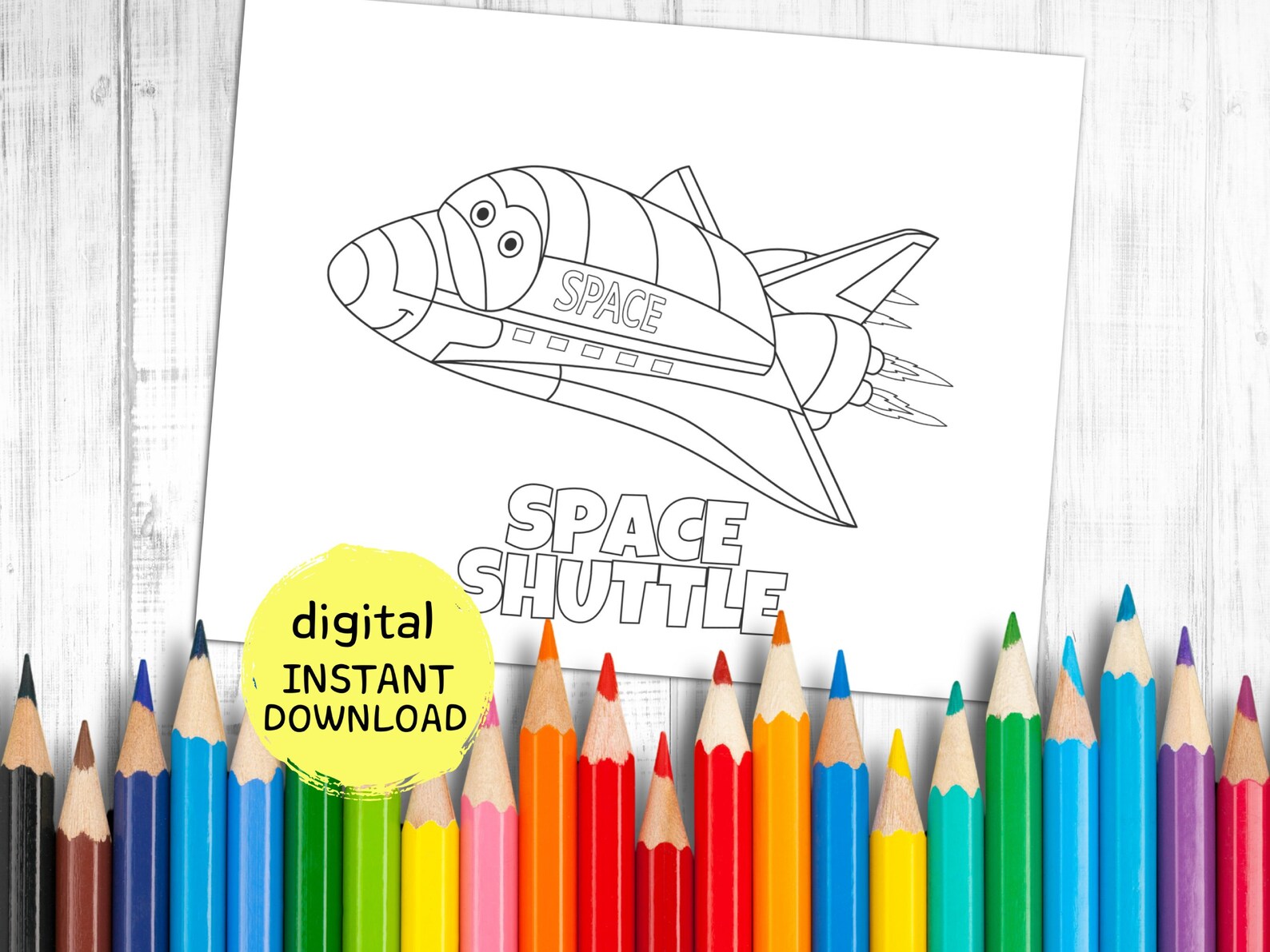 Airplanes Coloring Pages for Kids, Classroom Printable, Space ...