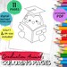 Preschool Graduation Kids Coloring Pages, Kindergarten Graduation ...