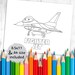 Airplanes Coloring Pages for Kids, Classroom Printable, Space ...
