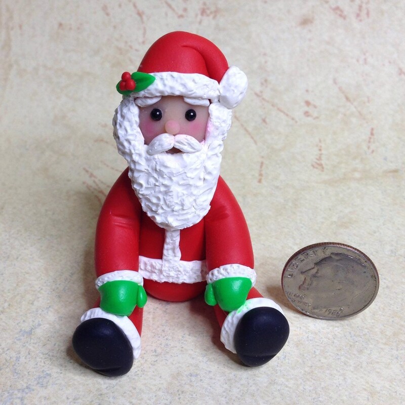 Handmade Santa Claus Dolls - Etsy