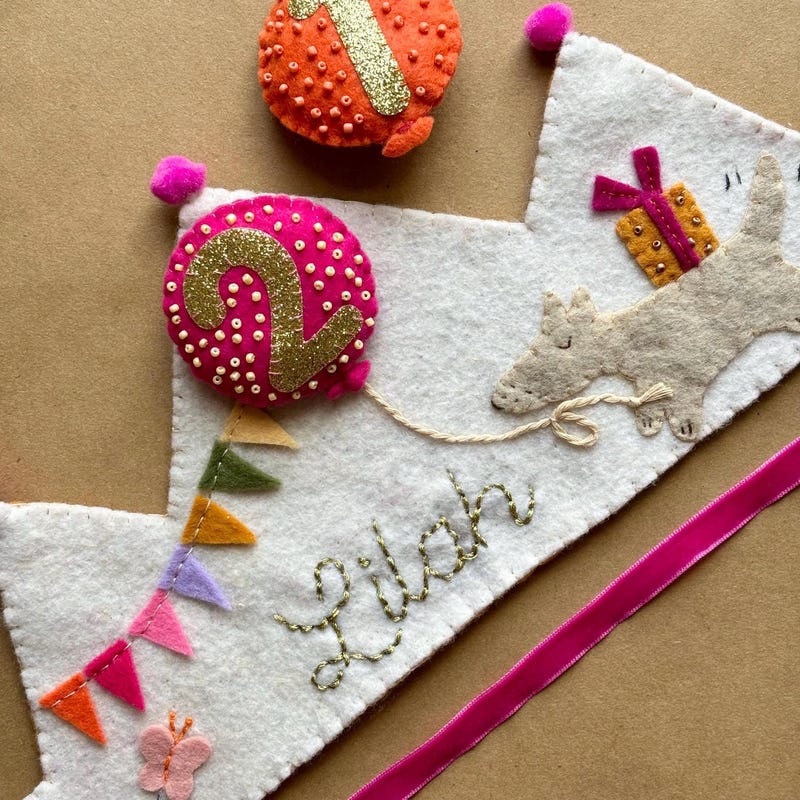 Felt Crown - Etsy