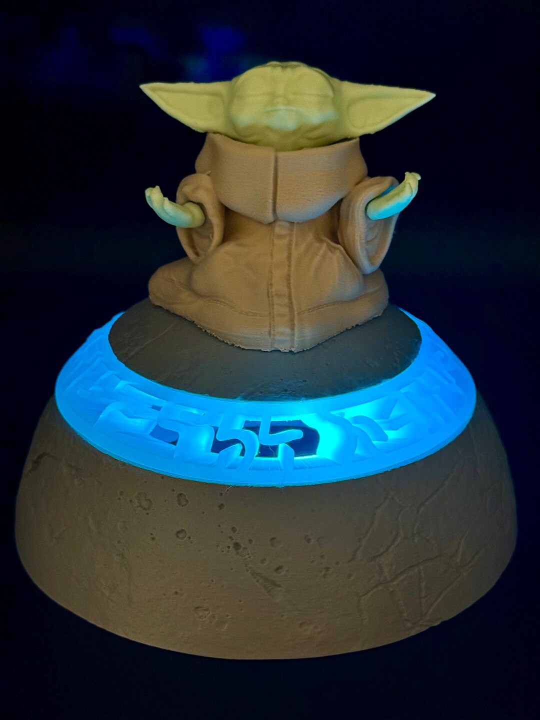 Grogu (baby Yoda) Night Lamp - Fan Art Inspired by the Mandalorian - Etsy